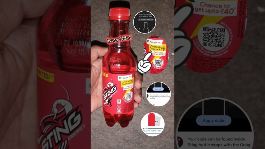 Sting Cashback Google Pay, Sting QR code link, Sting Referral Code ...